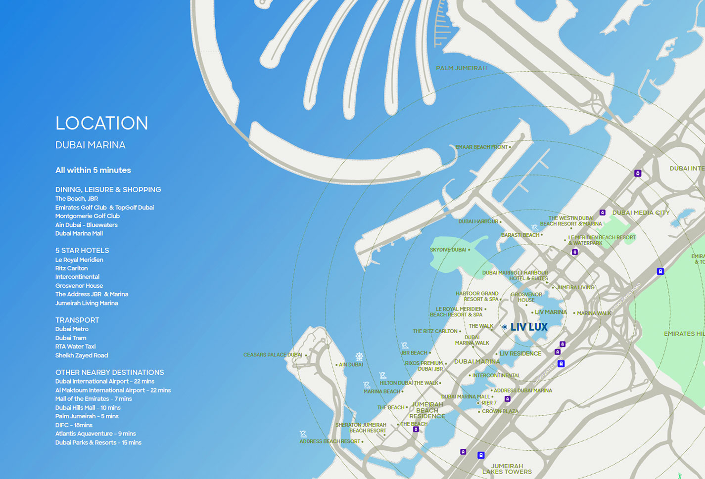 Liv Lux Dubai Marina Dubai - Liv Lux Dubai Marina